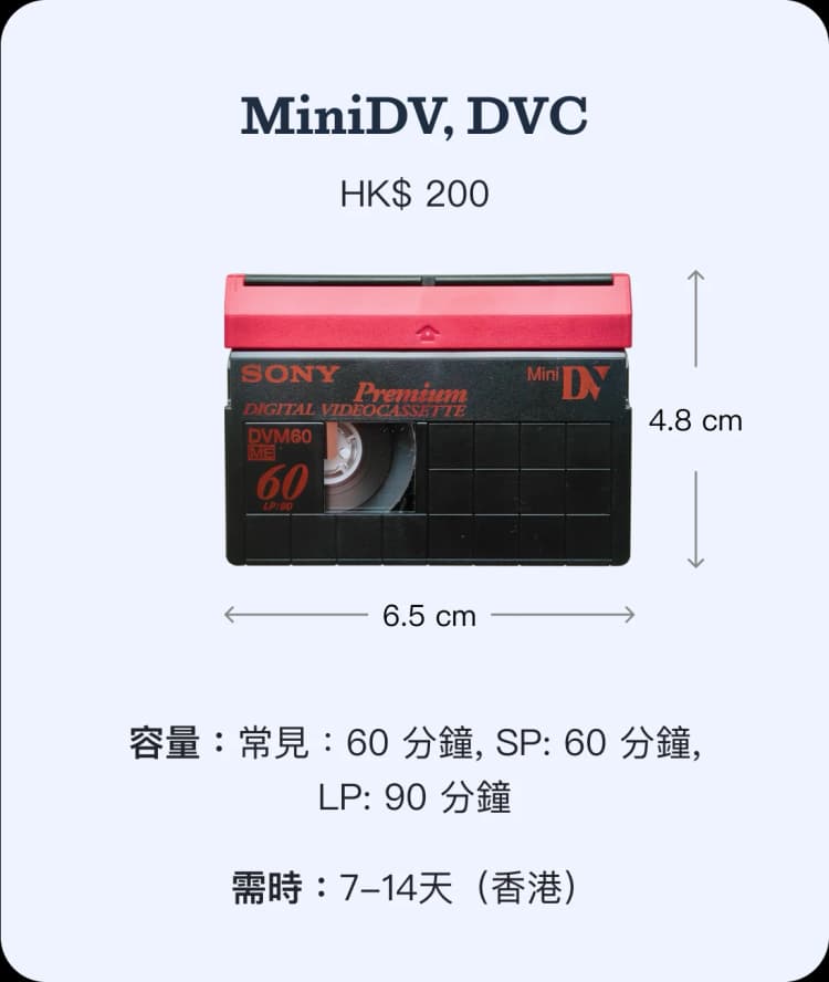 錄影帶轉MP4數碼化服務| 香港門市| Capture HK